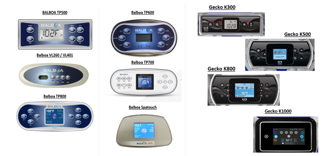 Control Panel Manuals Doncaster | Hydro Active Spas